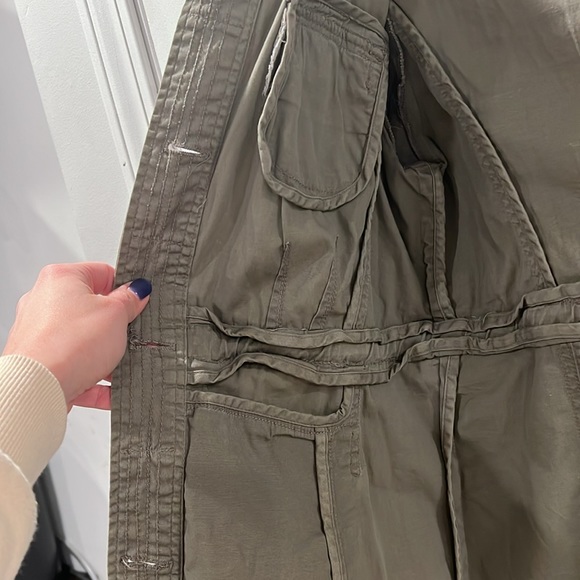 American Rag | Jackets & Coats | 1 American Rag Army Green Long Jacket ...